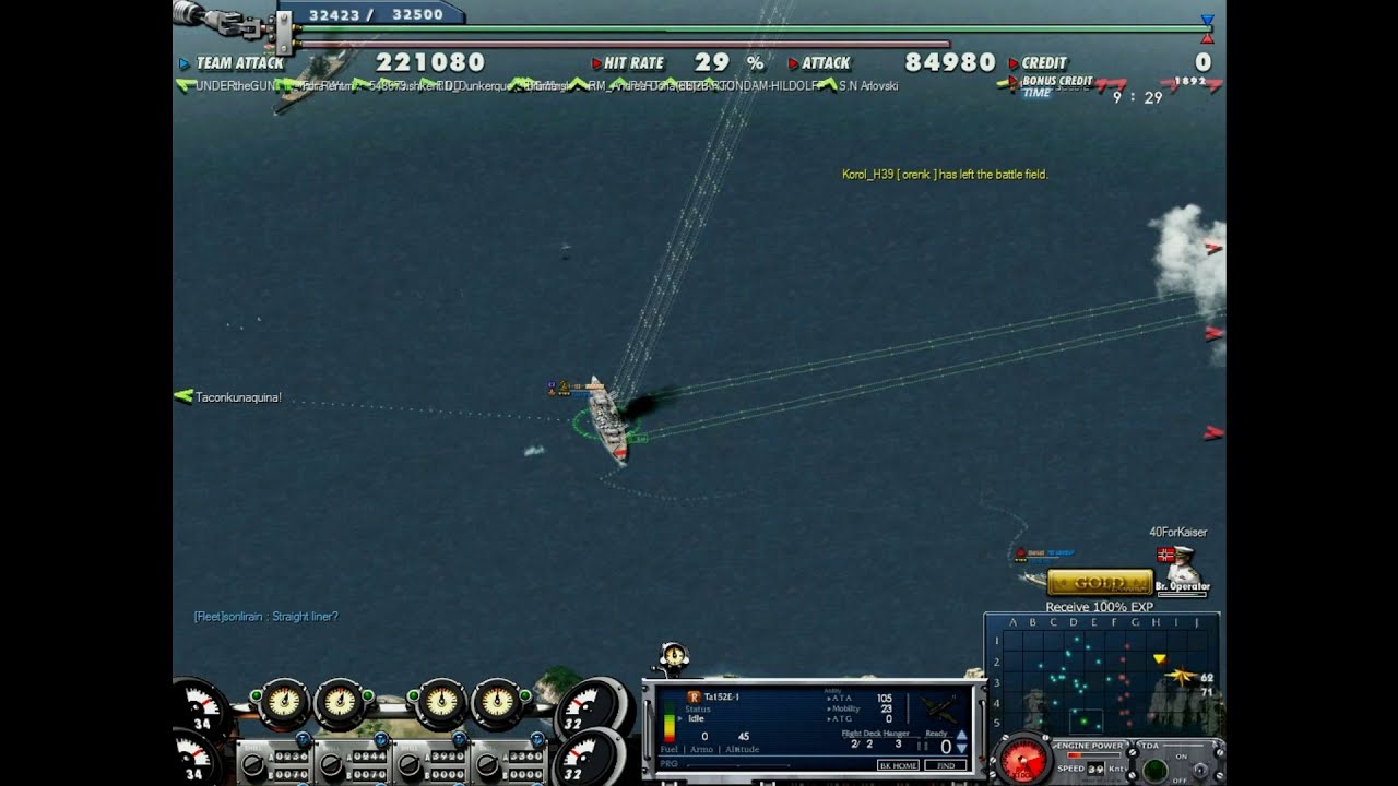 Navyfield Fast H44 gameplay - YouTube