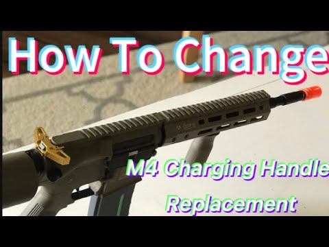 How to Change an AEG Charging handle - YouTube