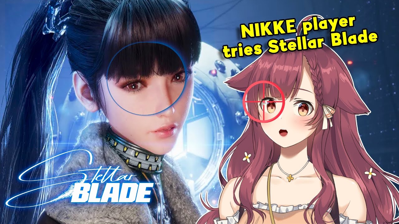 EYE TRACKER?! A NIKKE players FIRST TIME Blind Playthrough of Stellar ...