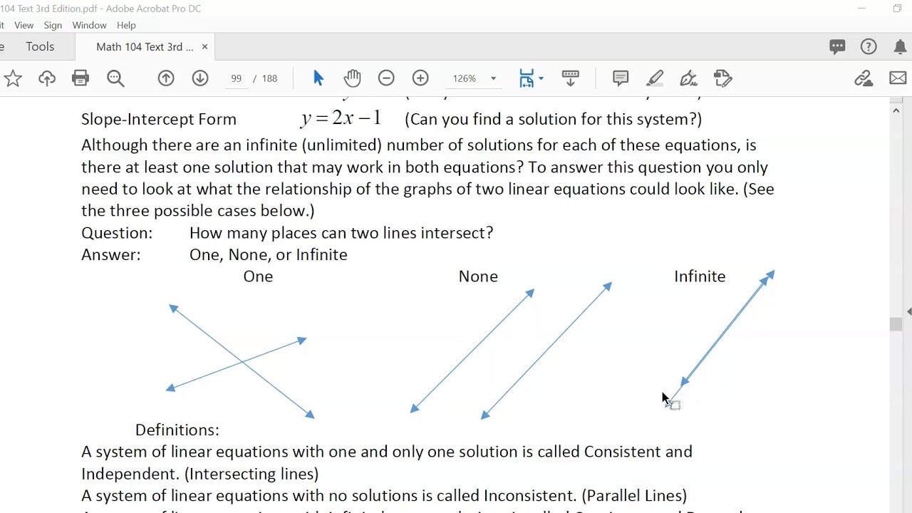 MAT 104 Lesson 2 4a - YouTube
