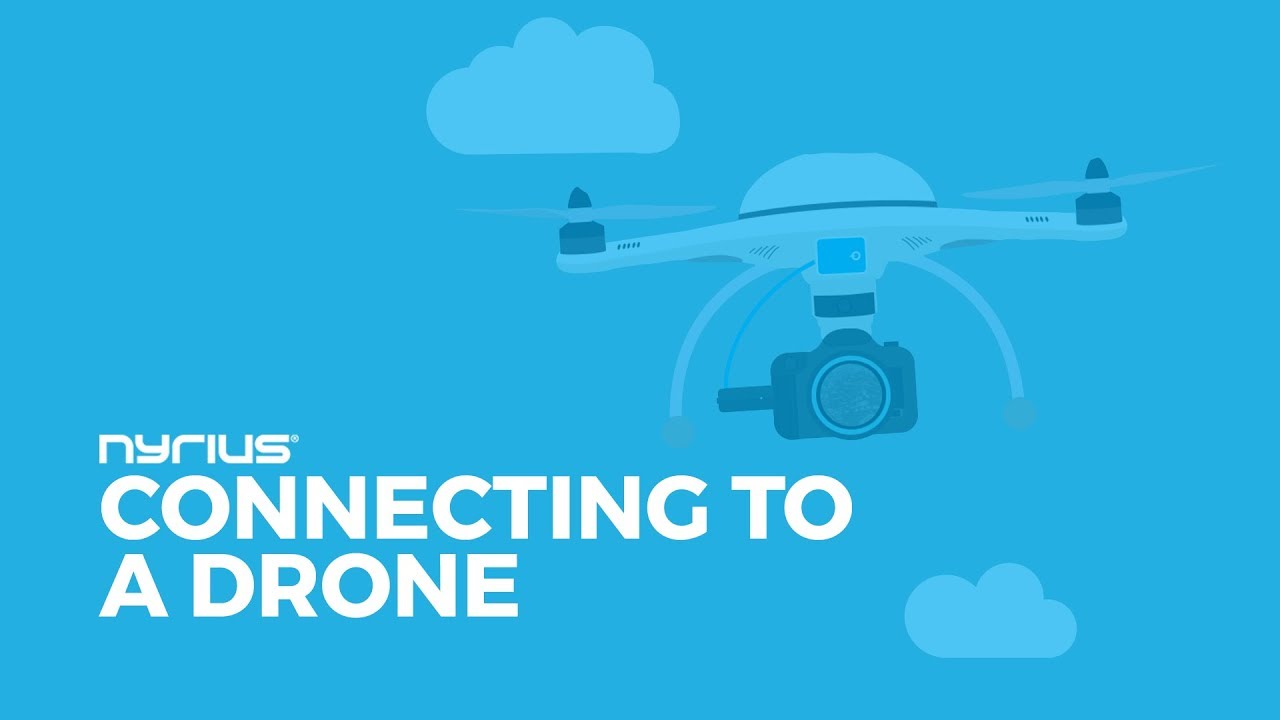 How to connect Nyrius Aries Pro to a drone for wireless video up to 100 ...