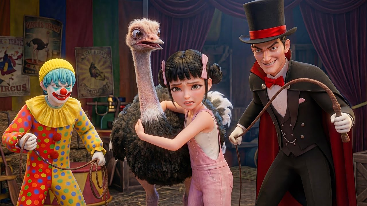 Rumi Rescues a Poor Ostrich from the Circus | KPOP Demon Hunters - YouTube