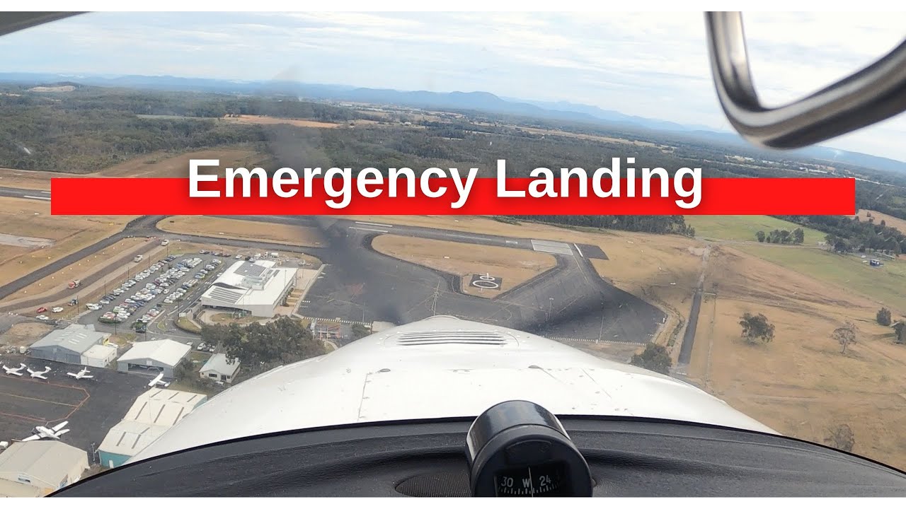 Emergency Landing- Engine failure practice - YouTube