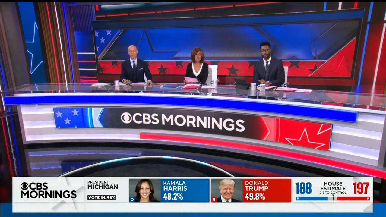 CBS Mornings - Special 9am ET - Election Coverage - Headlines, Open and ...