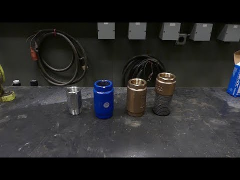 Where Does Check Valve Go On Irrigation Well System