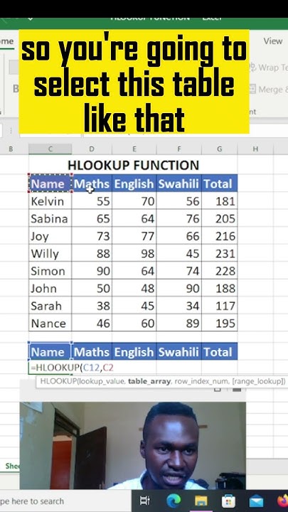How To Use Hlookup In Excelexcelhacks Tutorial Exceltips Excelhacks Youtube