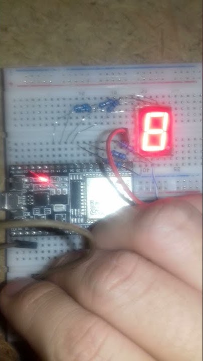 Button add, 0 to 9. ESP32 Micropython. - YouTube