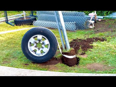 Como sacar un poste de la tierra @elchanojose - YouTube