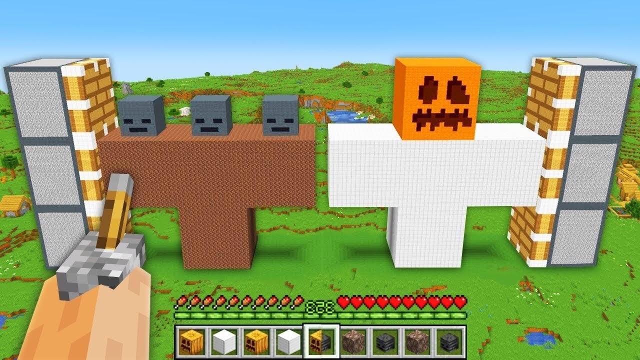 Minecraft but THIS + THAT = ??? - YouTube