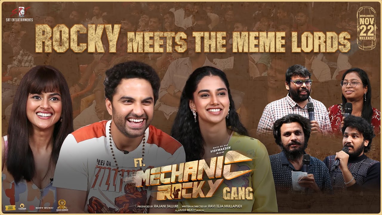 Rocky Meets the Meme Lords | VishwakSen | Meenakshi | Shraddha ...