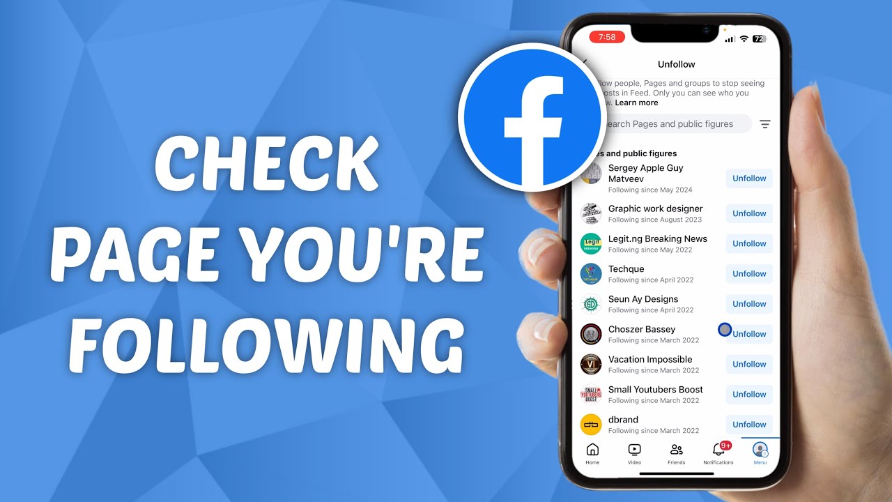 How to Check All Pages You’re Following on Facebook - YouTube