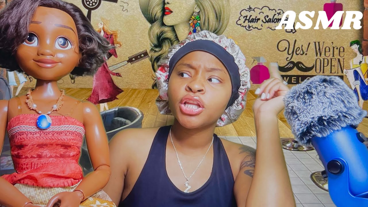 ASMR | Ghetto Hair Salon Role Play Ft. MsCoco Hair! ️ | Glueless ...