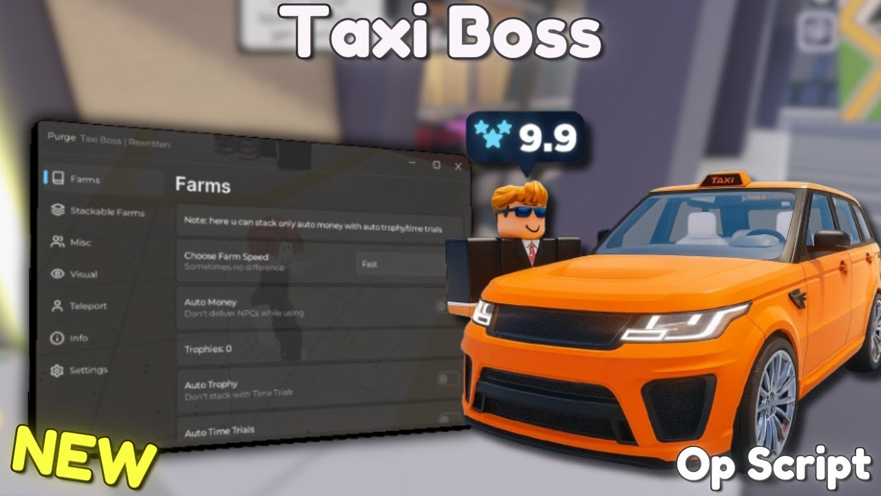 *NEW* TAXI BOSS SCRIPT [ PASTEBIN 2025 ] KEYLESS - YouTube