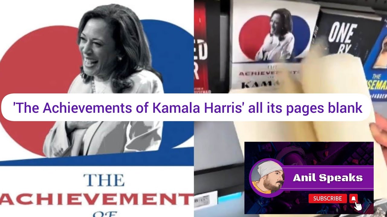 Kamala Harris | United States | Book titled 'The Achievements of Kamala ...