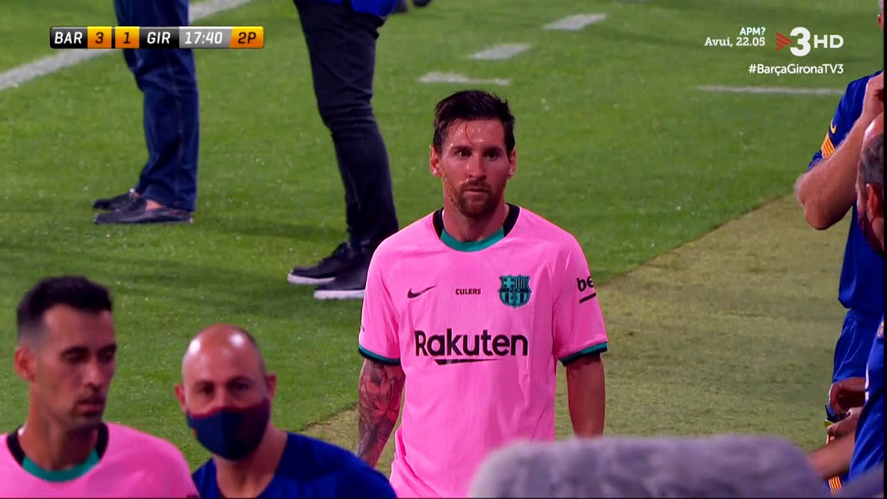 Lionel Messi vs Girona (Friendly) 16/09/20 | HD 1080i - YouTube