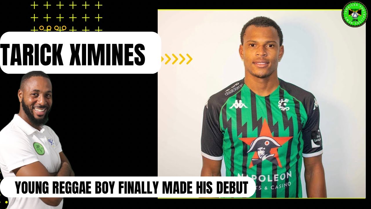 Reggae Boy Tarick Ximines Debut For Cercle Brugge - YouTube