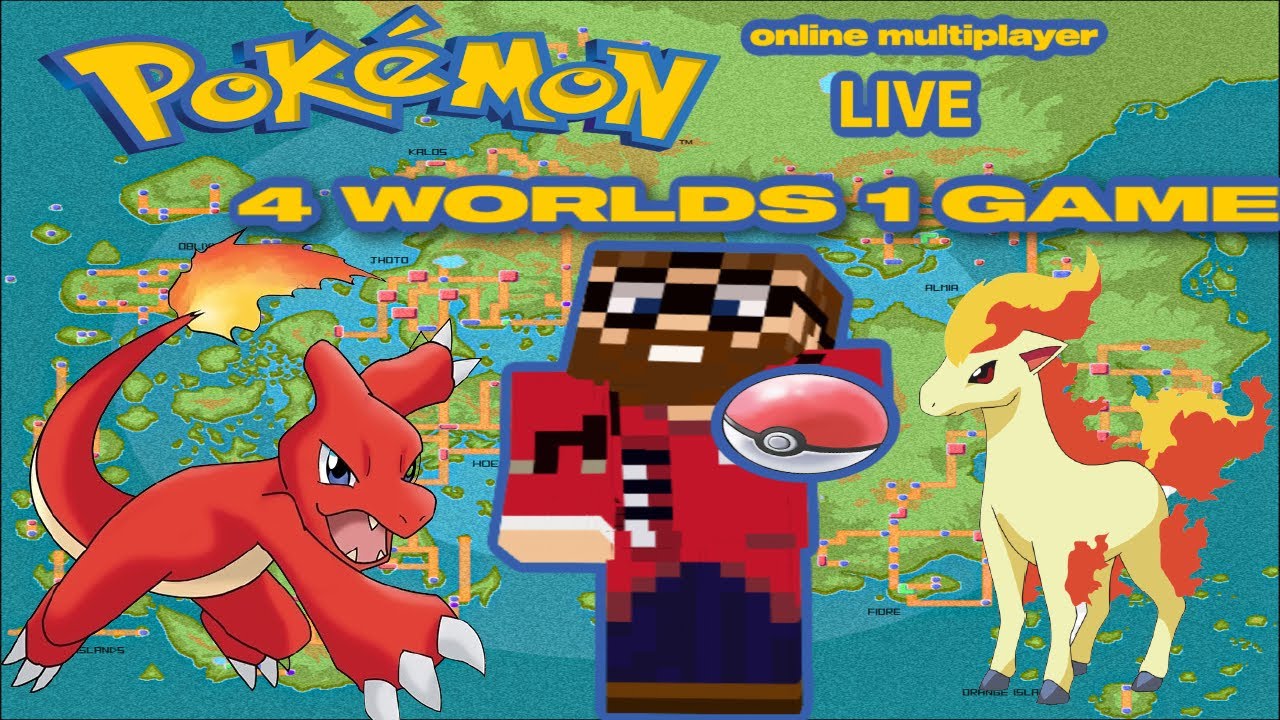 Pokemon Revolution - Online Multiplayer Pokemon Game w/ 4 different ...