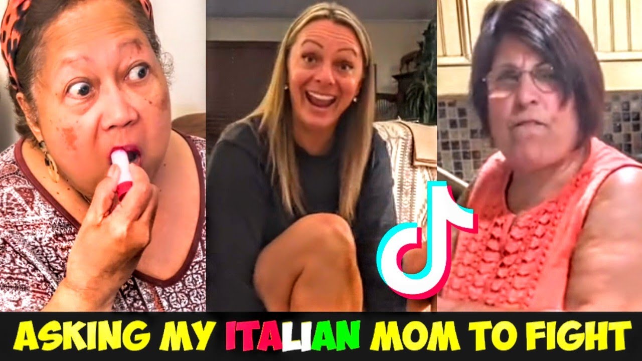 Asking my Italian Mom to Fight - YouTube