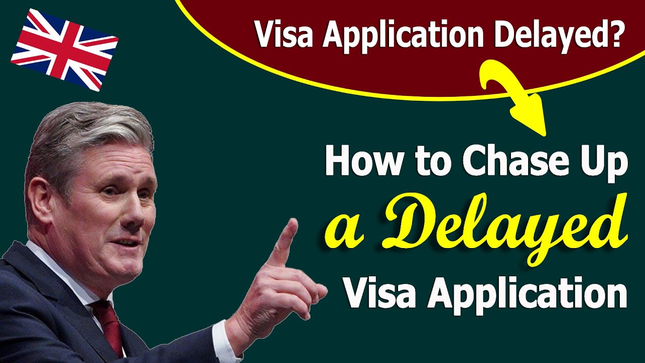 How to chase up a delayed UK visa application! #visaprocessing - YouTube