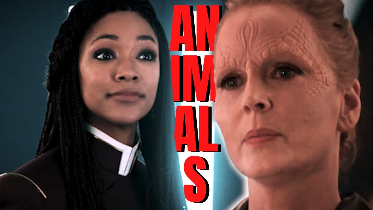 Michael Burnham and Laira Rillak || Animals [Discovery 4x01] - YouTube