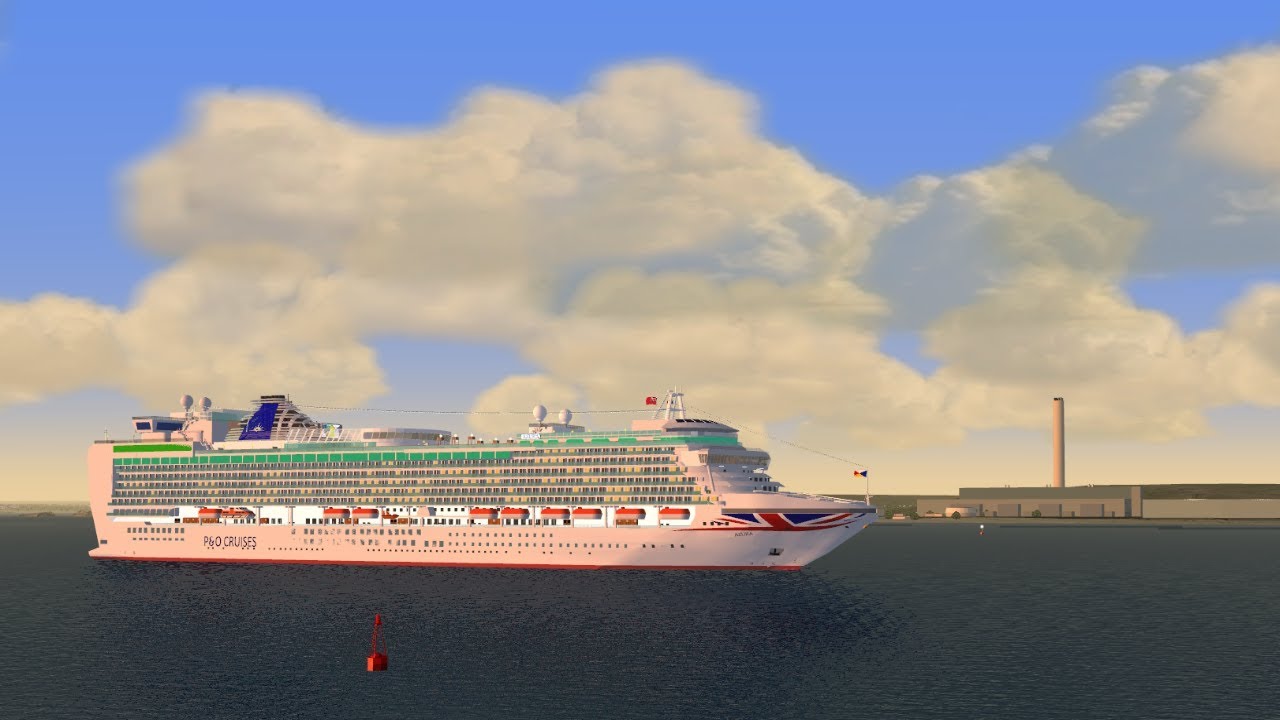 Azura Southampton Arrival - Vehicle Simulator (VSF) - YouTube