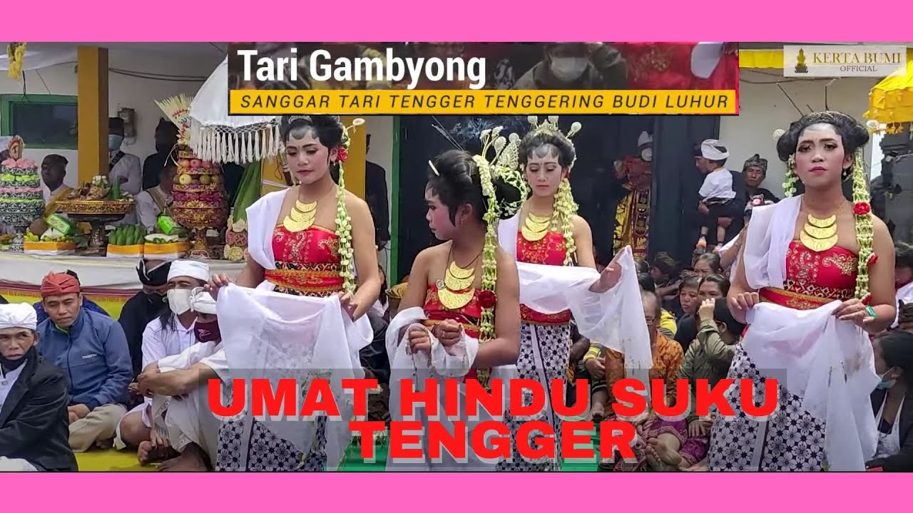 TARI GAMBYONG - Sanggar Tari Tengger tenggering Budi Luhur (Umat Hindu ...