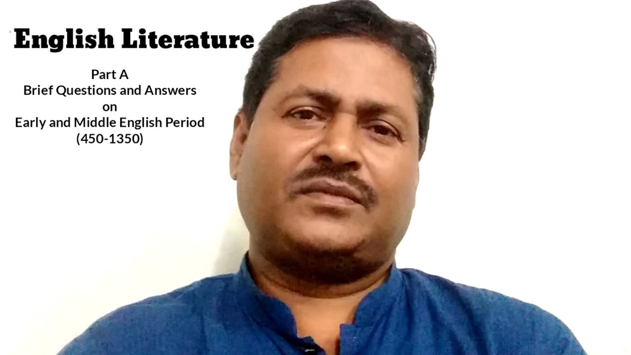 English Literature - Early and Middle English Period #englishliterature ...