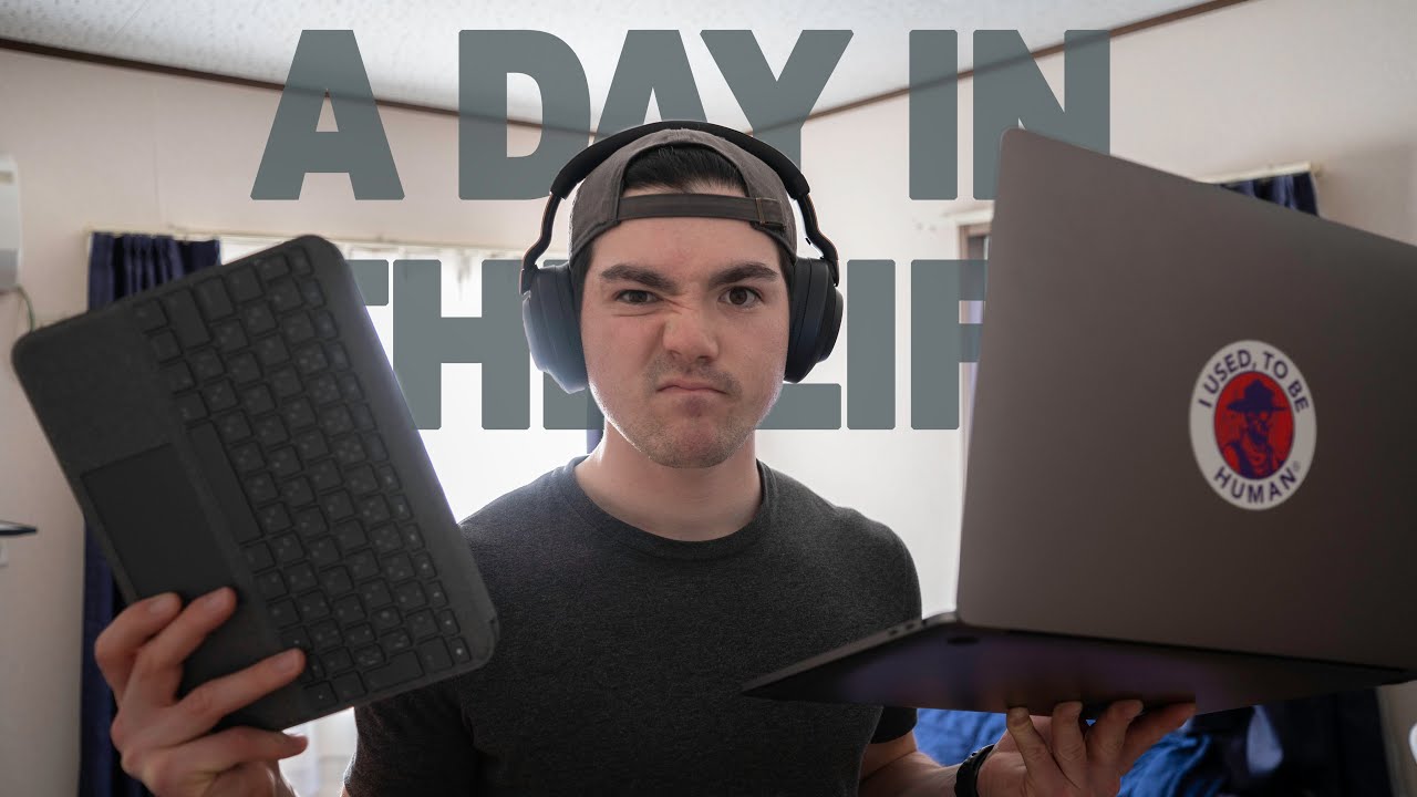 A Day in The Life of a College Tech YouTuber - YouTube