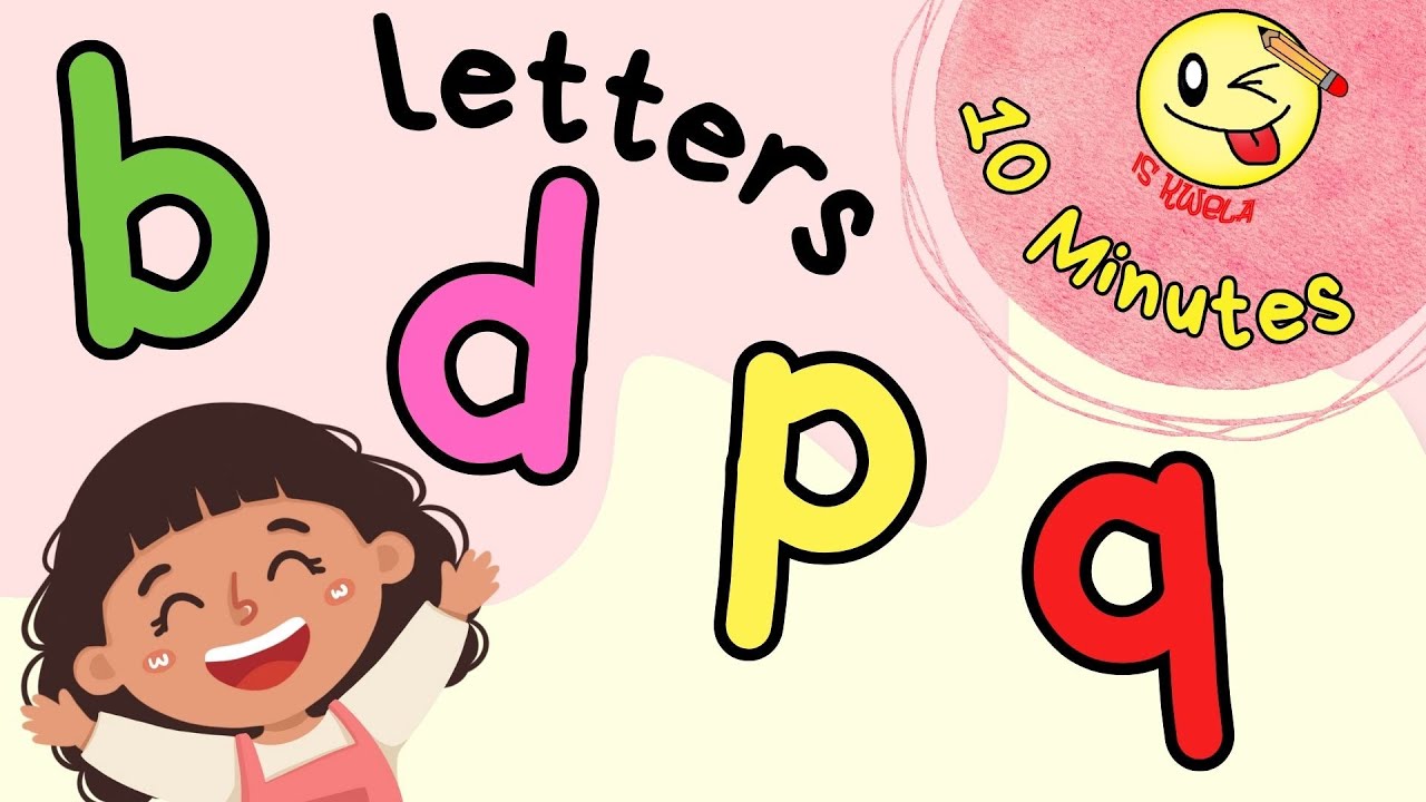 Toddler Corner: b d p q Correcting Letter Reversals Compilation - YouTube