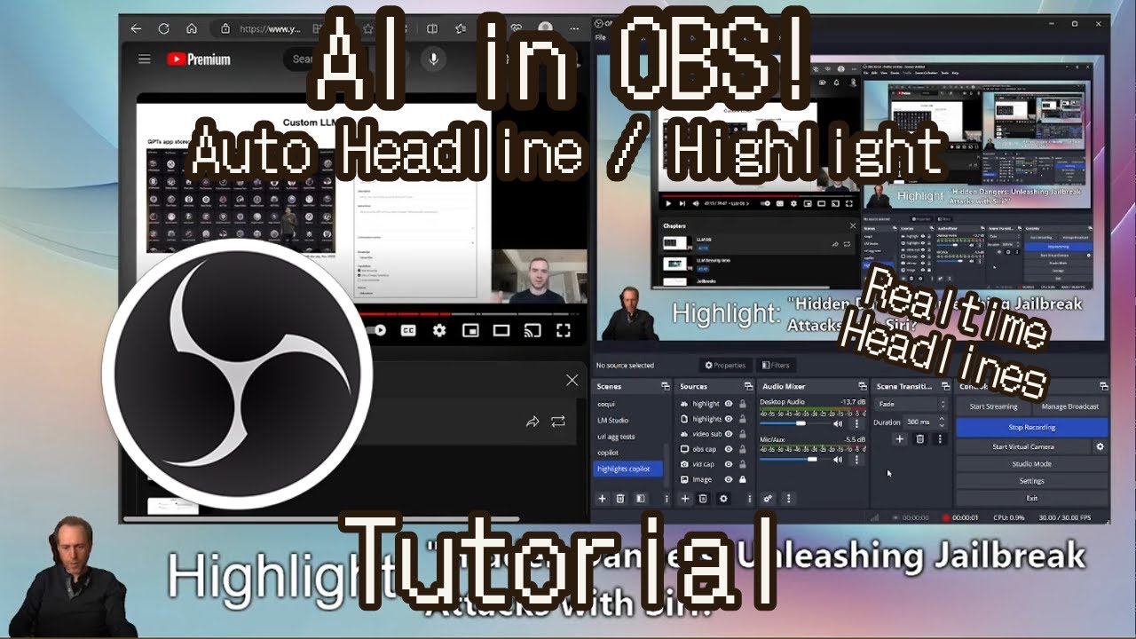 #OBS #AI will highlight your live stream [Tutorial] - YouTube