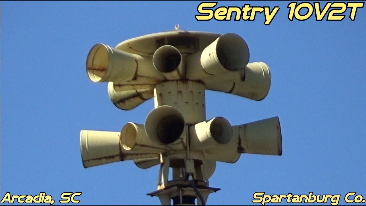 Sentry 10V2T - Arcadia, SC - 3 Minute Alert and Attack (10/3/20) - YouTube