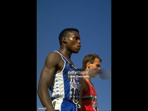 Carl Lewis vs Linford Christie 100m Quarterfinals ( wind -2.9 ) World ...