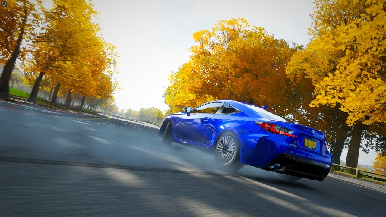 Forza Horizon 4自私玩 #5 轉秋季有新車Lexus RC F & 泥地體驗到4WD力量 - YouTube