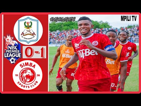 #LIVE: GOLI LA NGOMA, JKT TANZANIA VS SIMBA SC (0-1) | MCHEZO WA LIGI ...