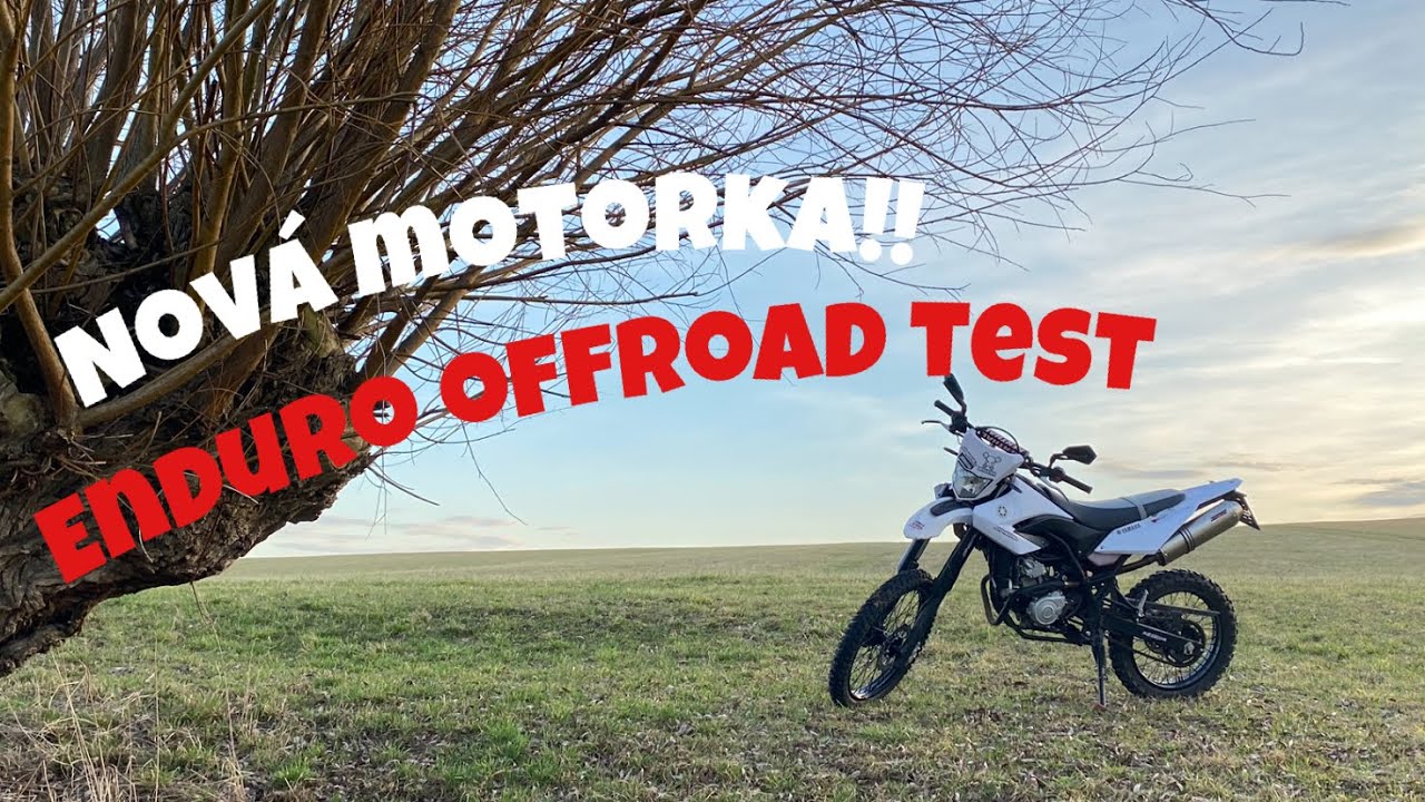 NOVÁ MOTORKA YAMAHA WR 125 R ENDURO OFFROAD TEST - YouTube