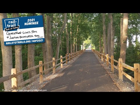 Georgetown–Lewes Trail and Junction & Breakwater Trail Rail-Trail Hall ...