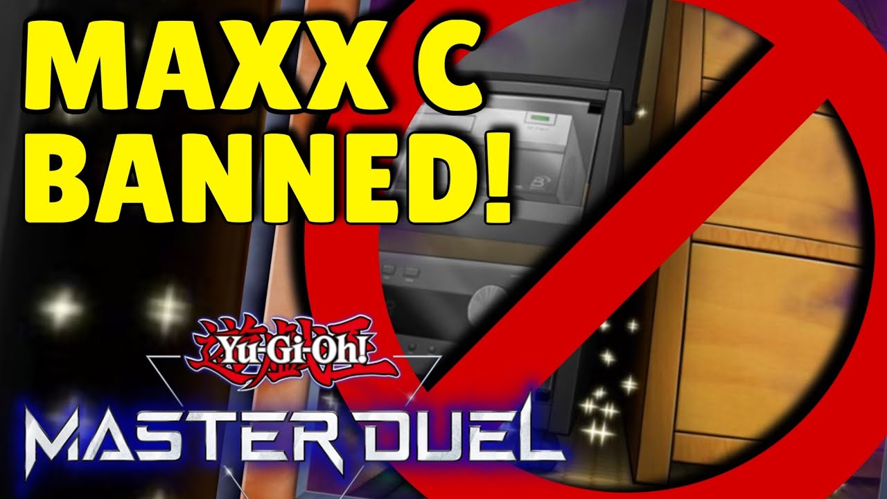 How Hard is Master Rank with Maxx C BANNED in Yu-Gi-Oh! MASTER DUEL ...