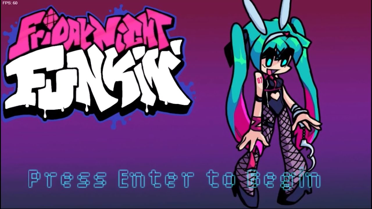 FNF Rabbit Hole with Hatsune Miku & BF - YouTube