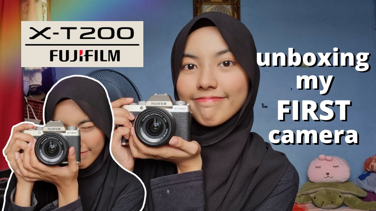 unboxing my FIRST vlogging camera | Fujifilm XT200 + accessories - YouTube