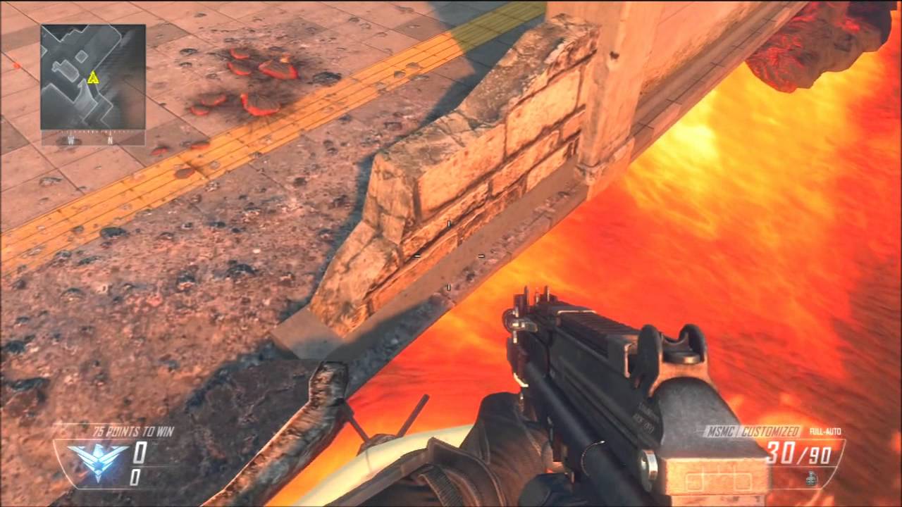 Magma Glitch "Under the map" - Black Ops 2 - YouTube