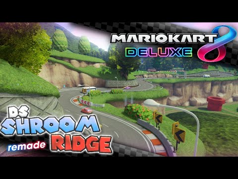 DS Shroom Ridge in BASE GAME STYLE (by Maxmos) - Mario Kart 8 Deluxe ...