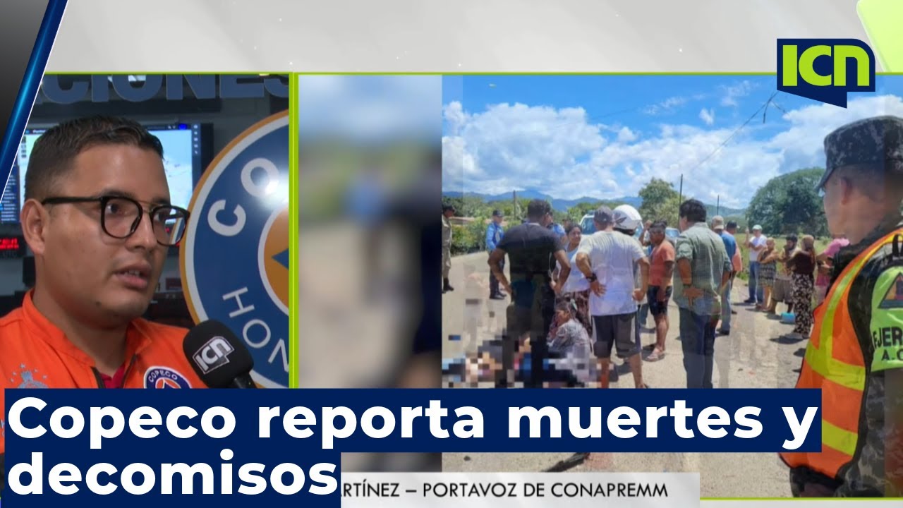 Copeco confirma dos muertes y 447 licencias decomisadas durante el ...