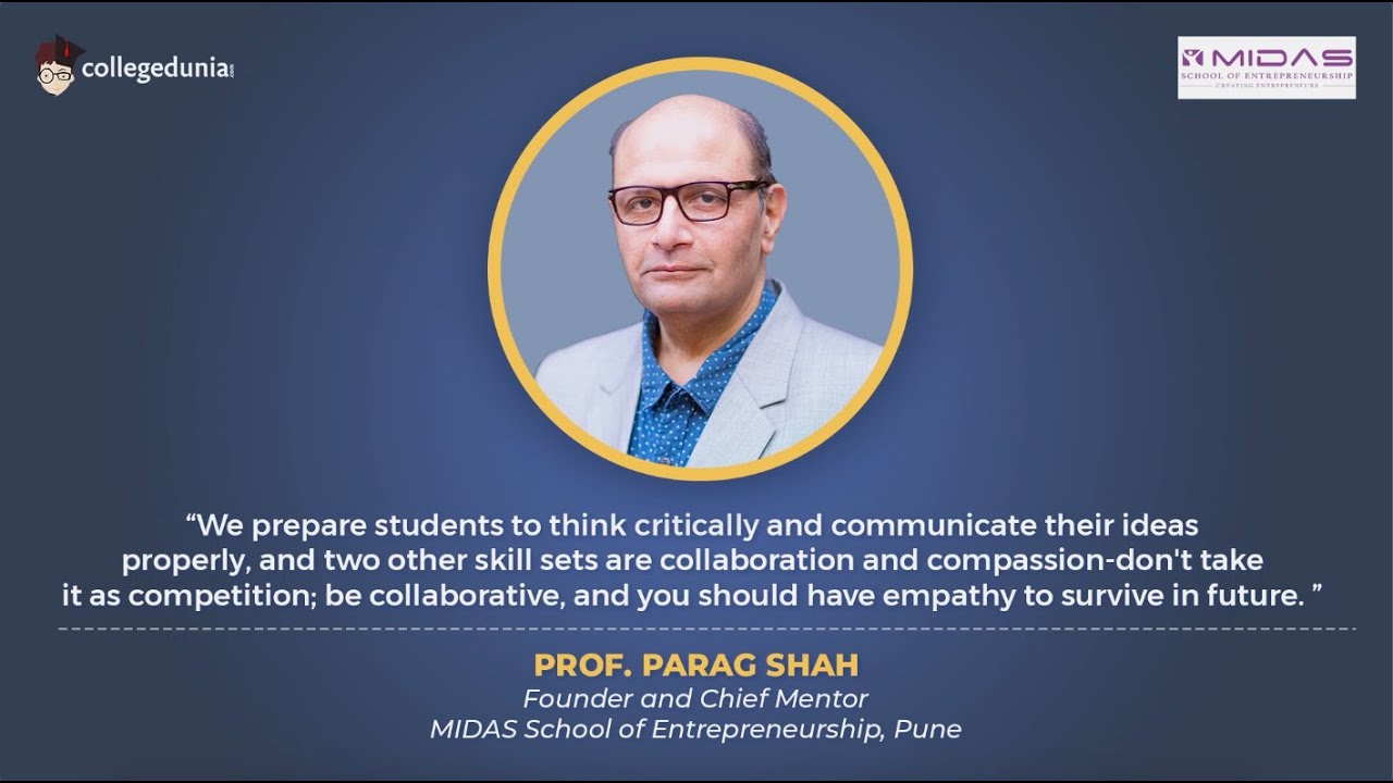 Prof. Parag Shah | Founder and Chief Mentor | MIDAS School of ...