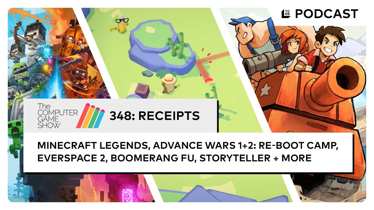 The Computer Game Show 348: Receipts - Minecraft Legends, Advance Wars ...