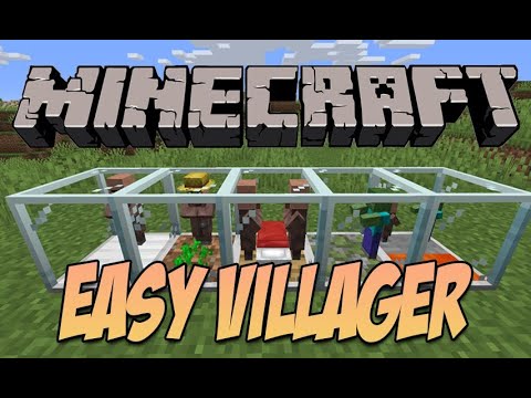 easy villagers mod tutorial and review - YouTube
