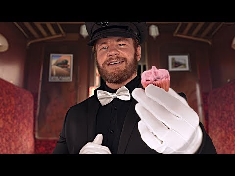 [ASMR] First Class Sleep Train (Gracious English Gentleman)