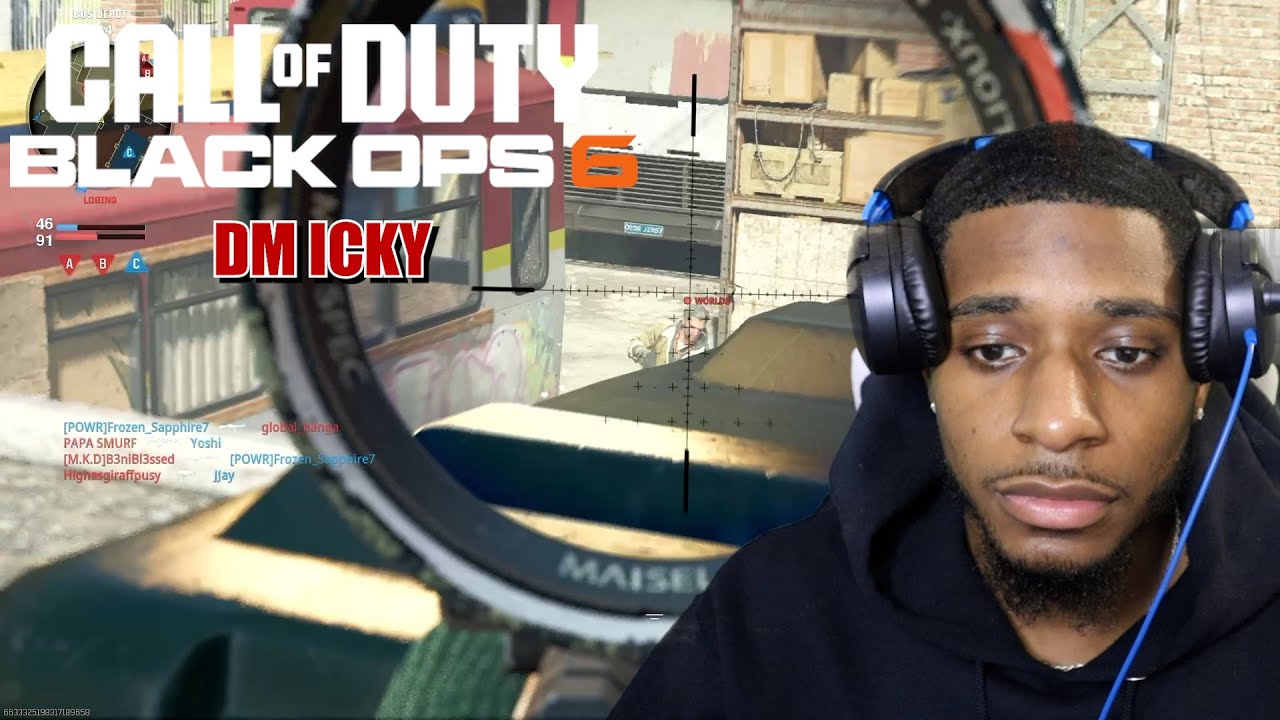 DM ICKY runs it up in Call of Duty BO6 - YouTube