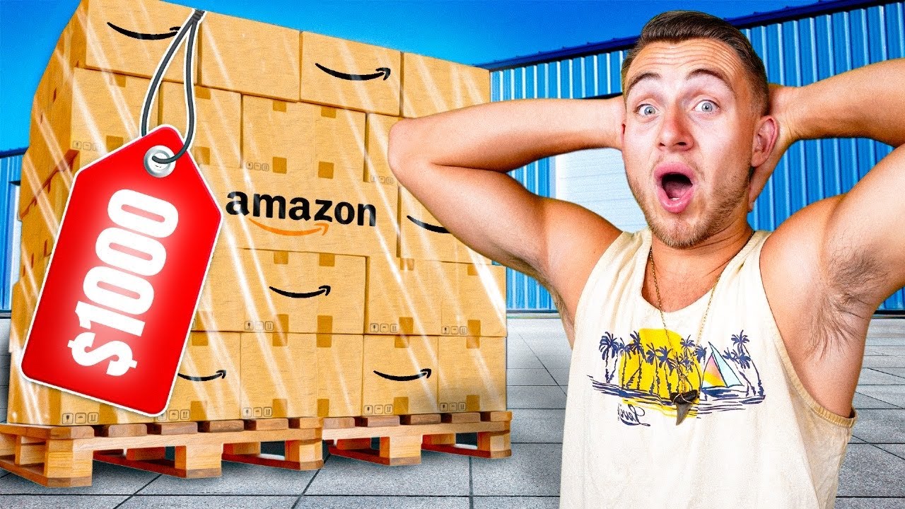I Bought A $1,000 Amazon MYSTERY Pallet - YouTube