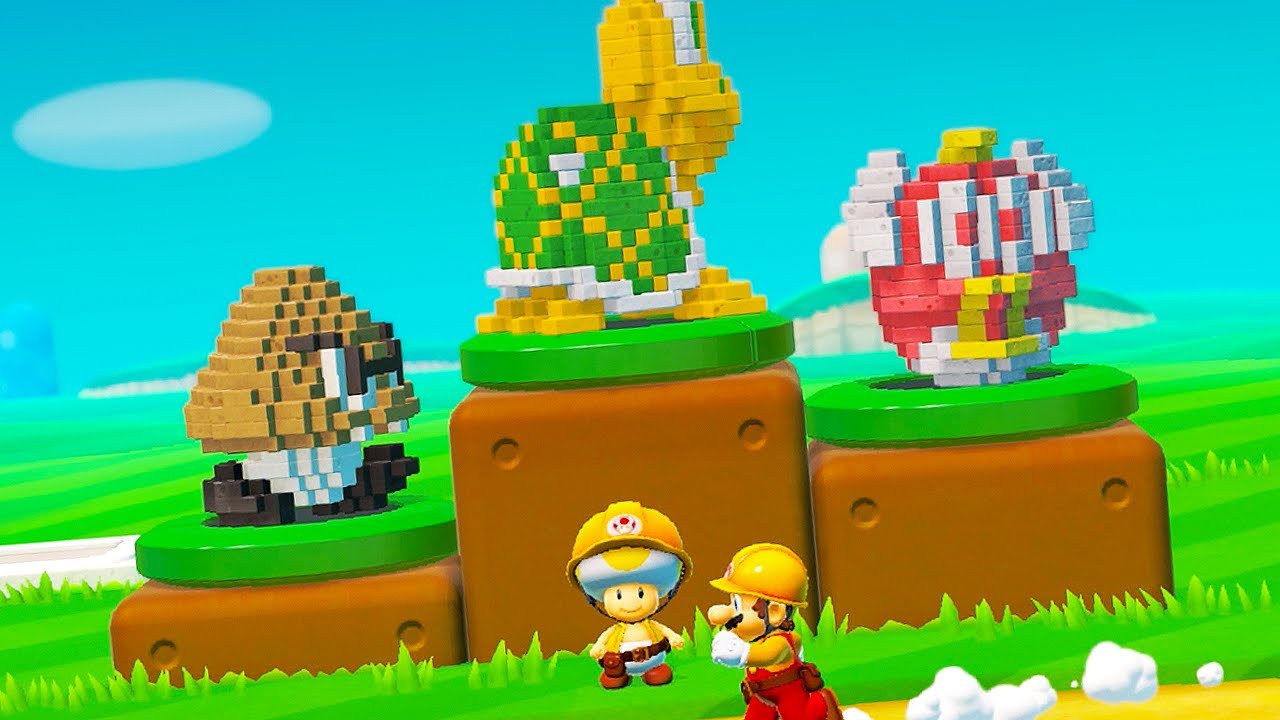 Super Mario Maker 2 - All Yellow Toad Levels - YouTube