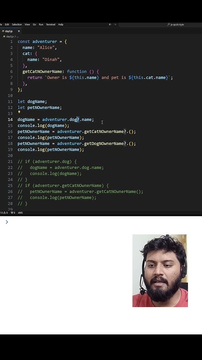 Optional Chaining In Javascript React Typescript Coding Programming Nodejs Youtube